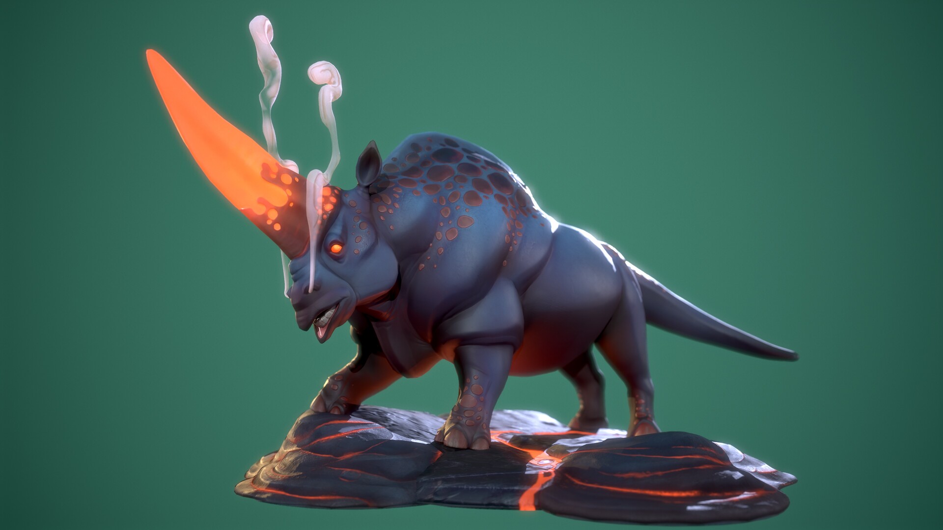 ArtStation - Erumpent - Game ready model