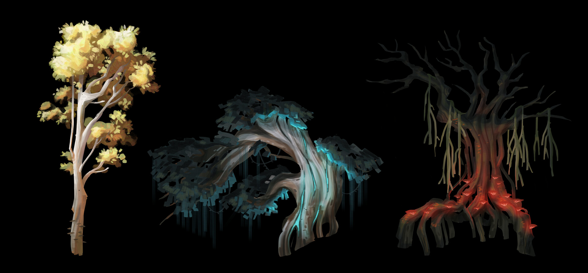ArtStation - Emotion Trees