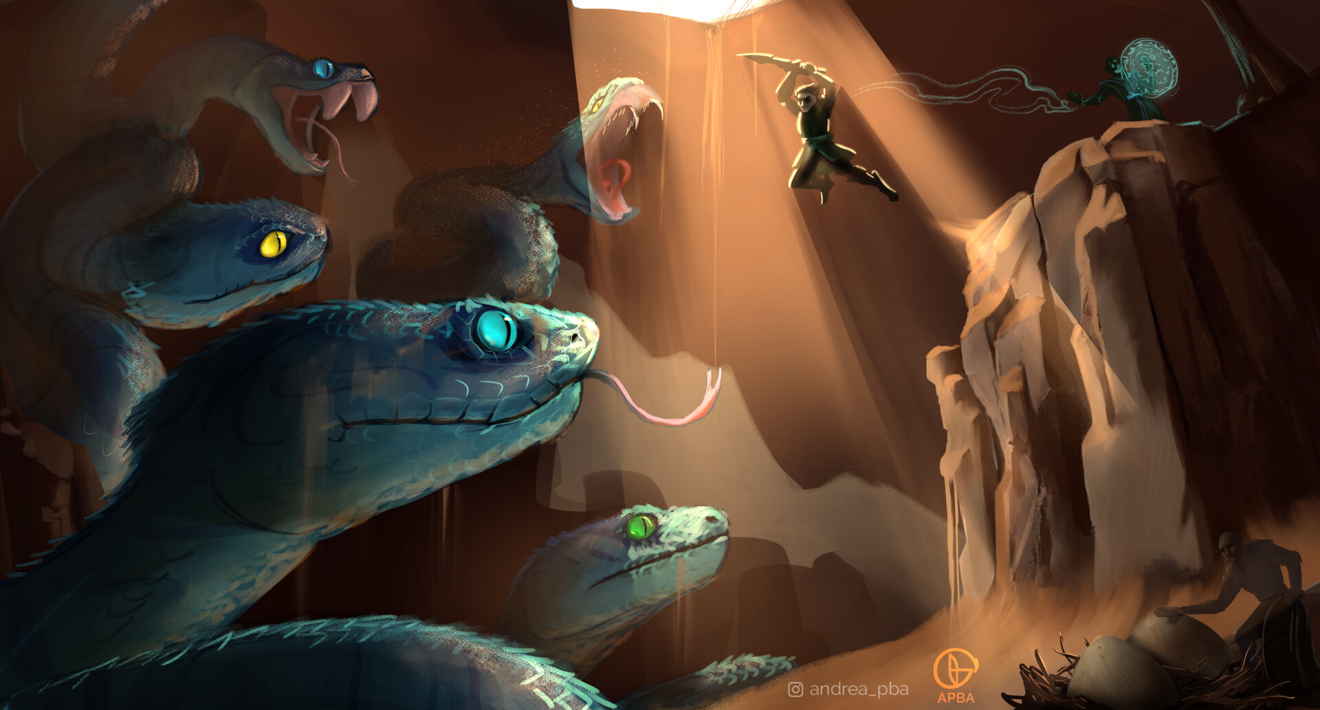 ArtStation - Snake's nest