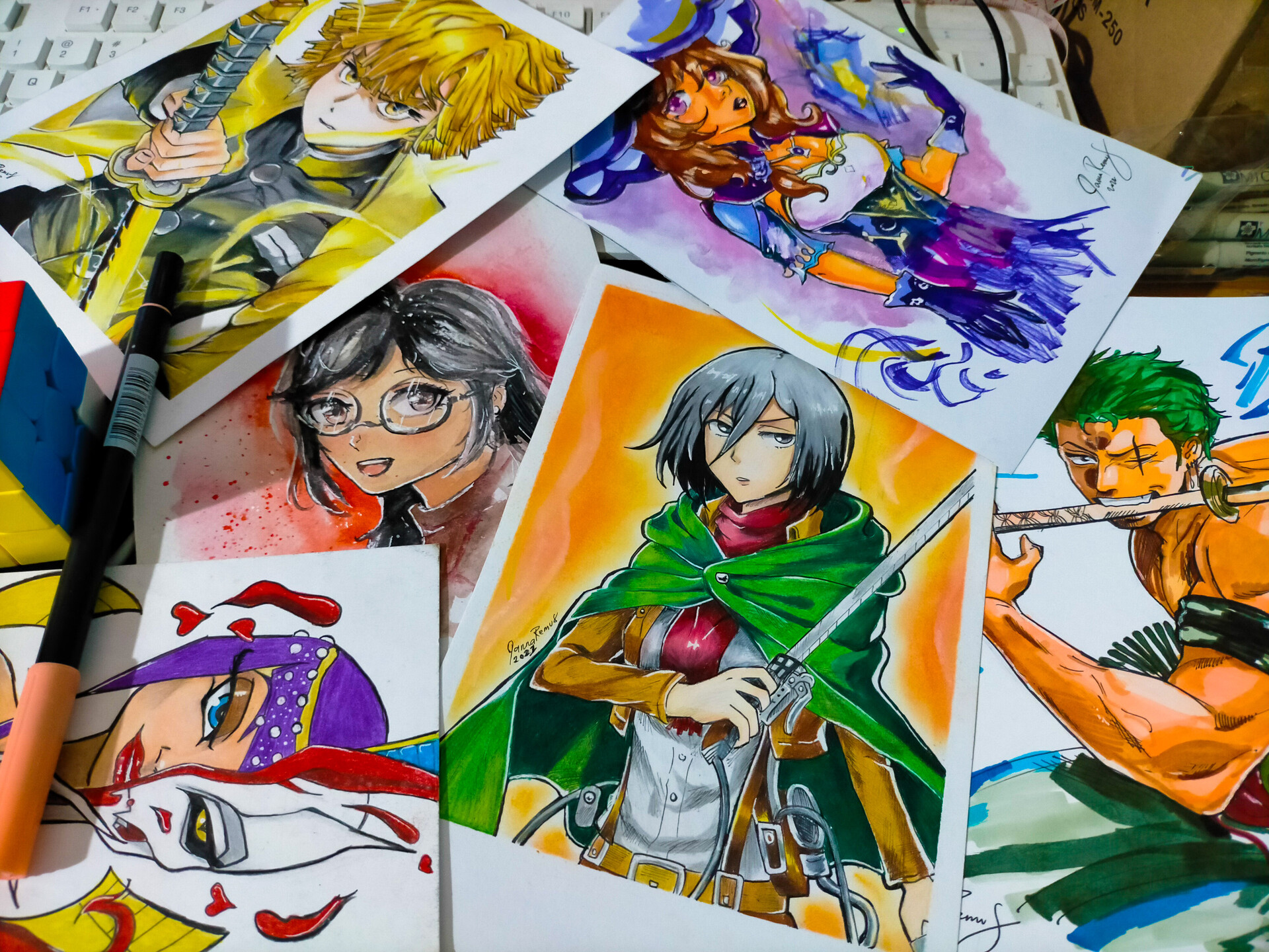 ArtStation - Illustrations (traditional art)