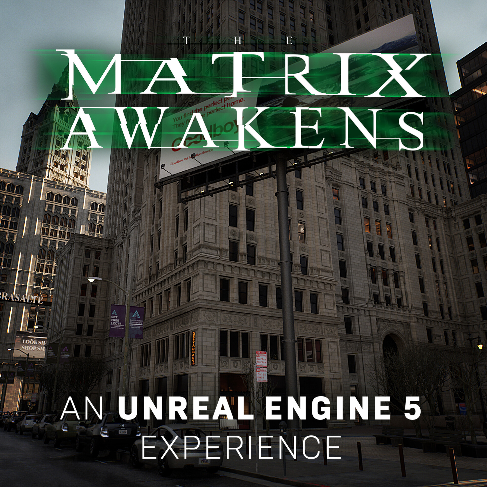 ArtStation - The Matrix Awakens - Billboard