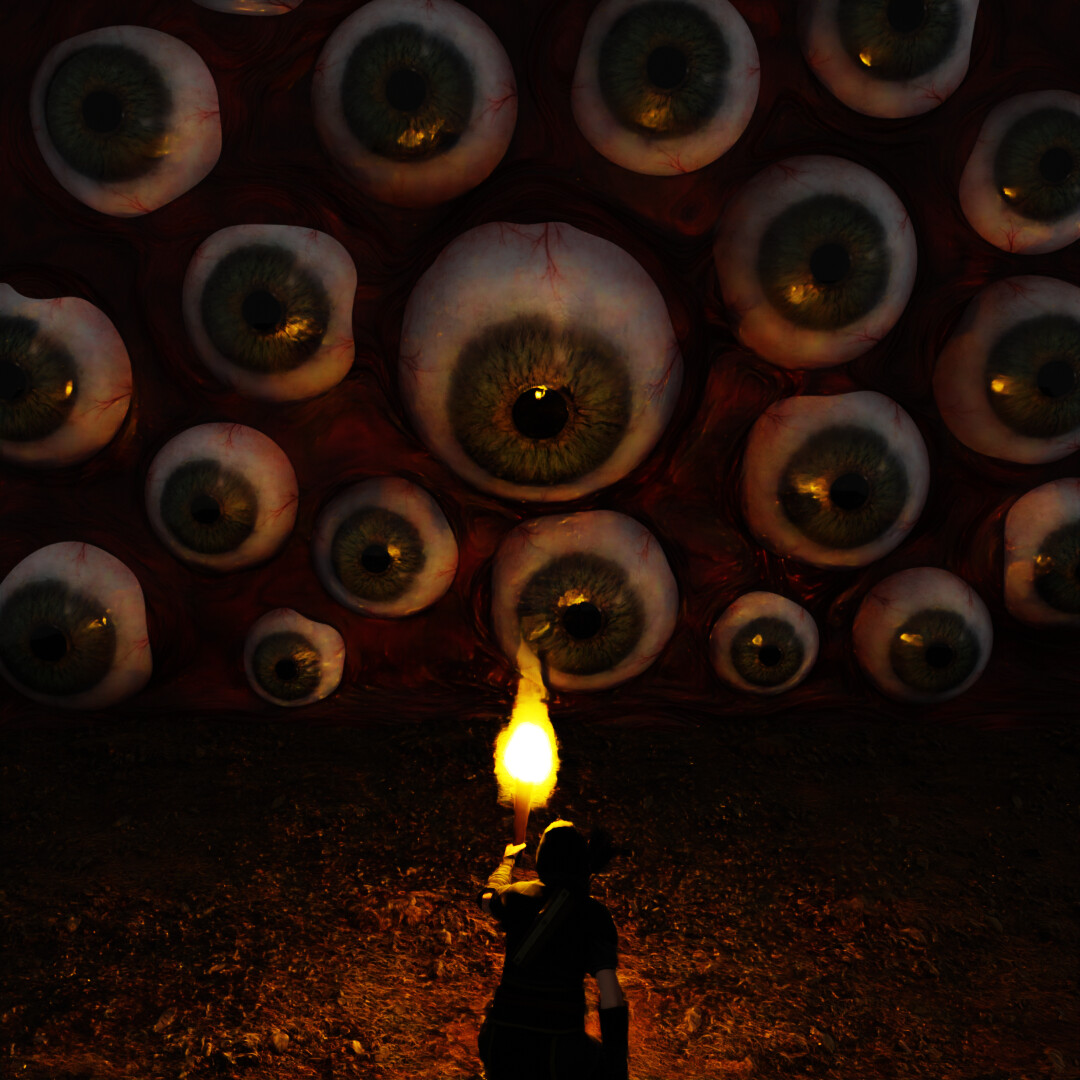 ArtStation - "I got many eyes"