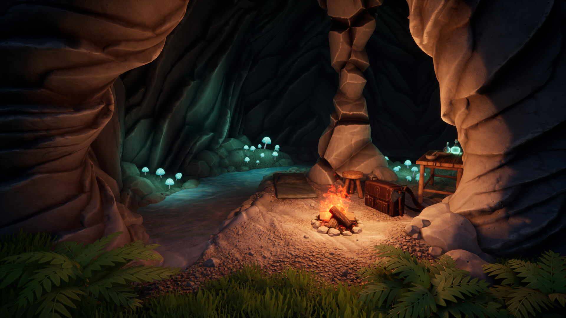 ArtStation - Alchemist's Research Cave