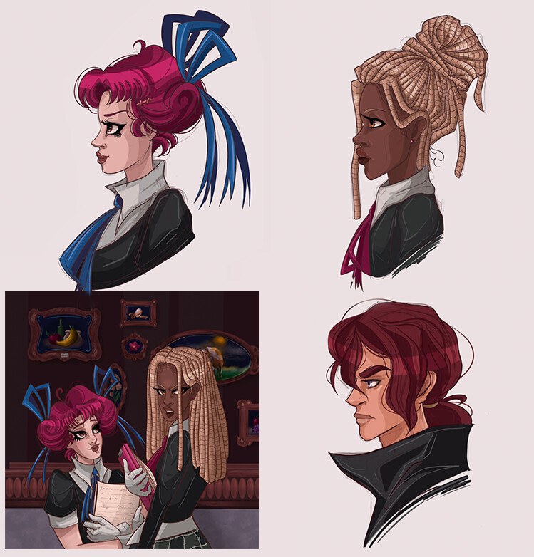 ArtStation - HUE - Character Expressions - 2020