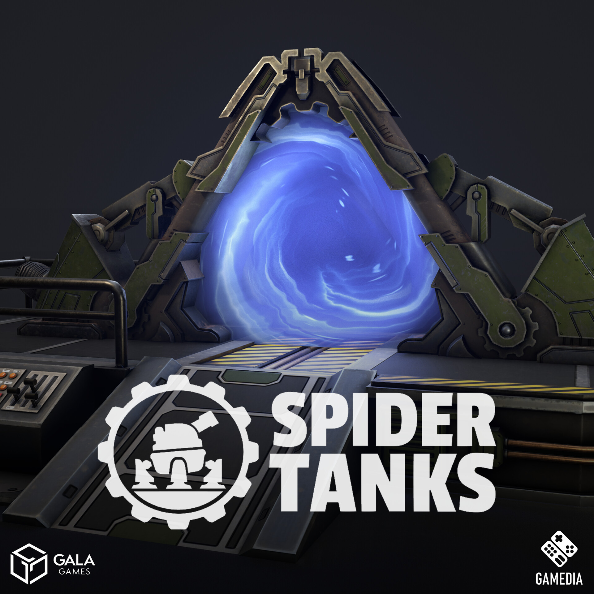 ArtStation - Spider Tanks: Garage assets