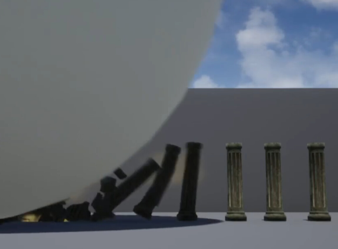 ArtStation - Destructible Columns