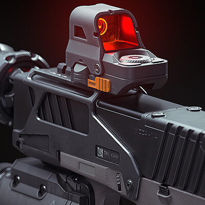 ArtStation - Game Ready Gun (Glock Inspired)