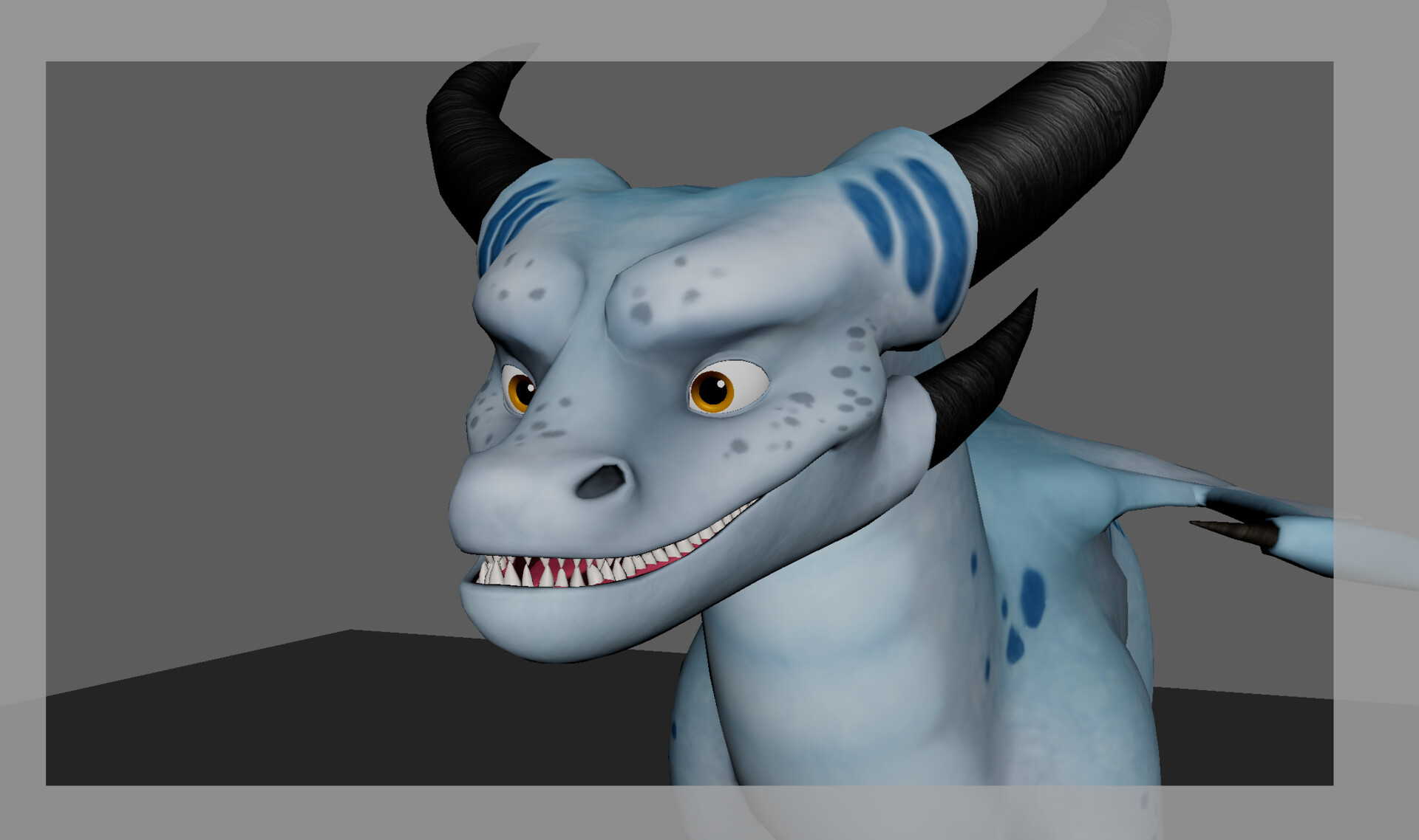 ArtStation - Dragon Expression Change