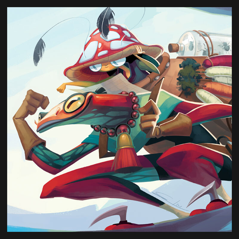 ArtStation - Wandering Souls _ Character Design