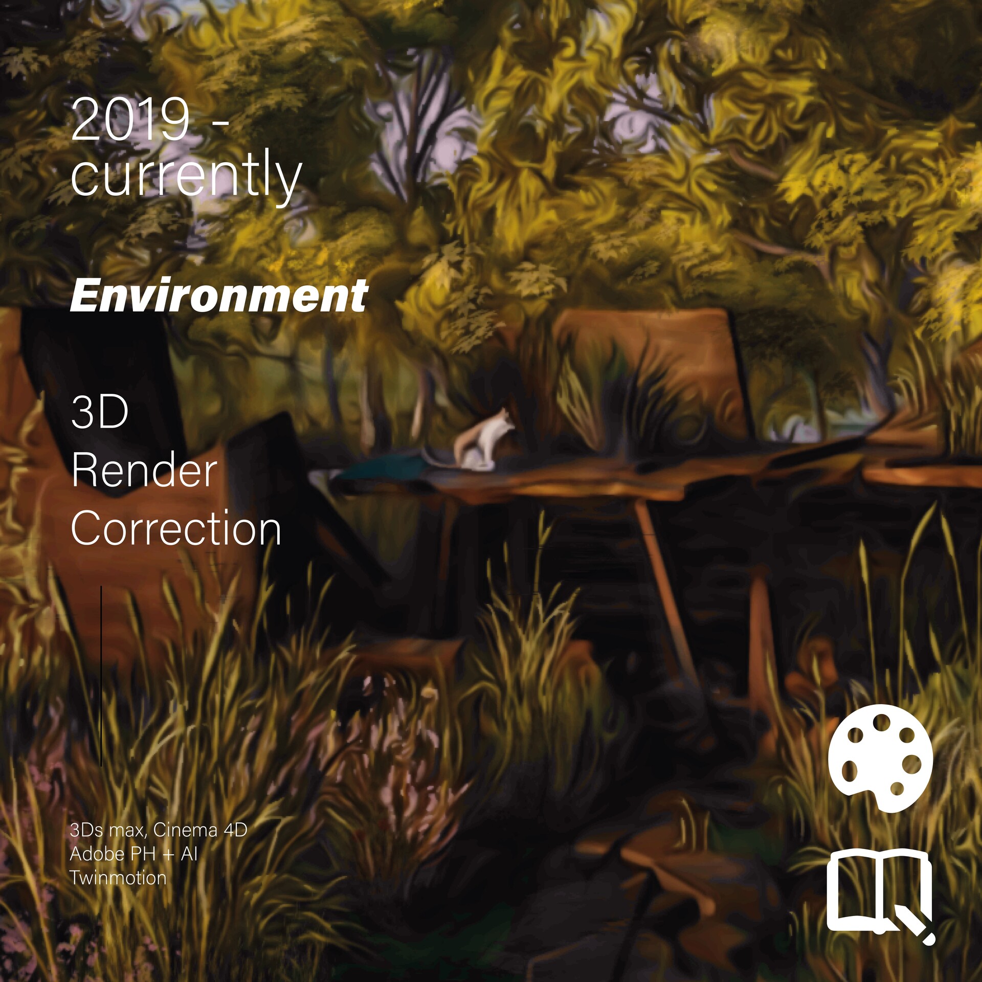 ArtStation - Environment (3D + render)| 2018