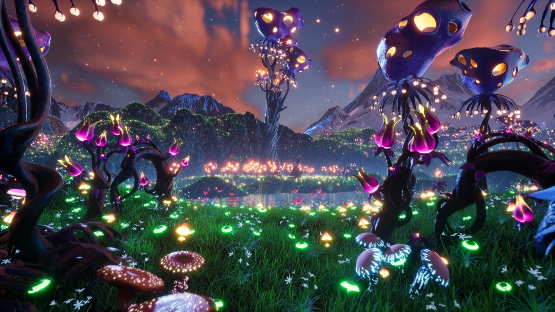 ArtStation - Luminous valley UE4