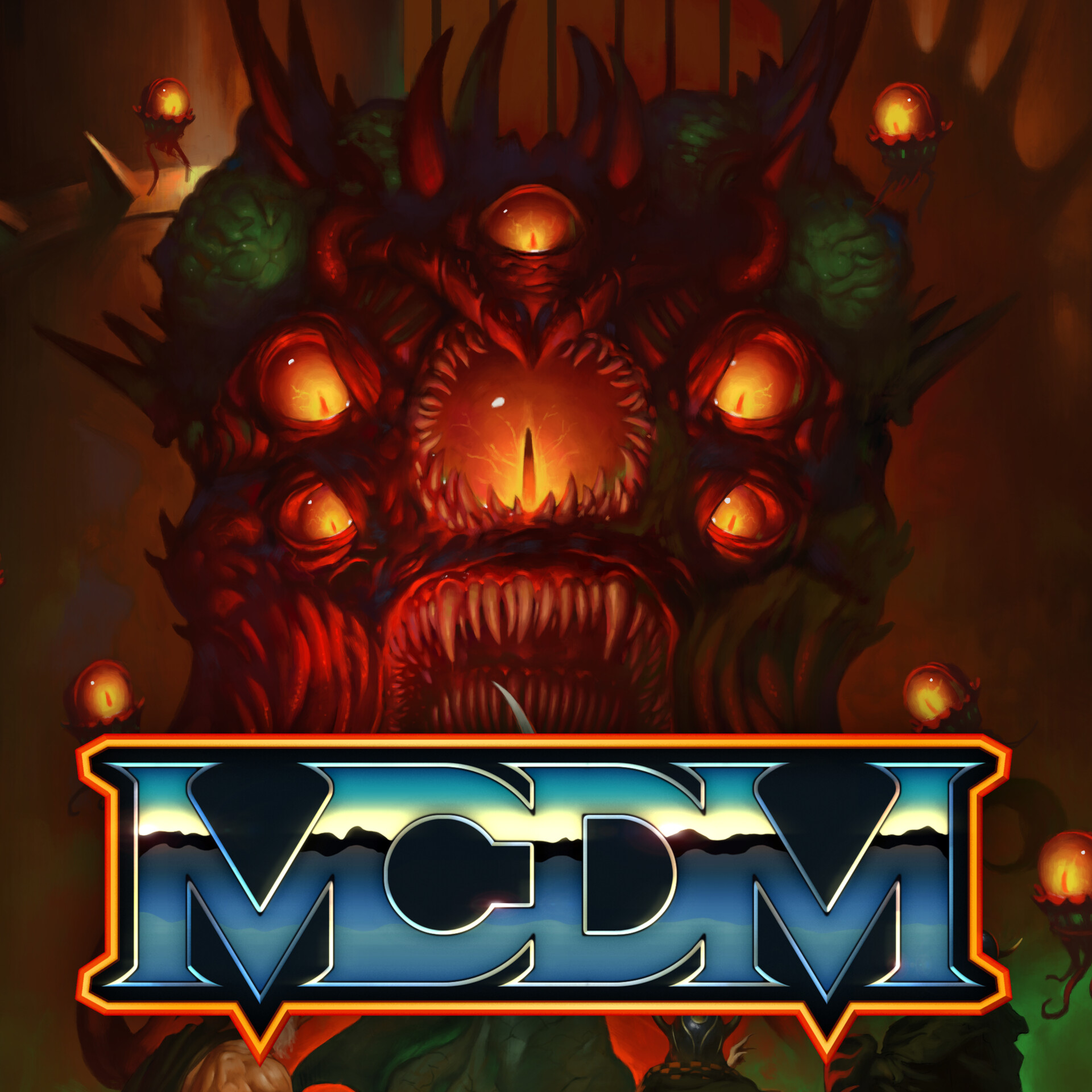 ArtStation - "Flee, Mortals!" - Cover Art