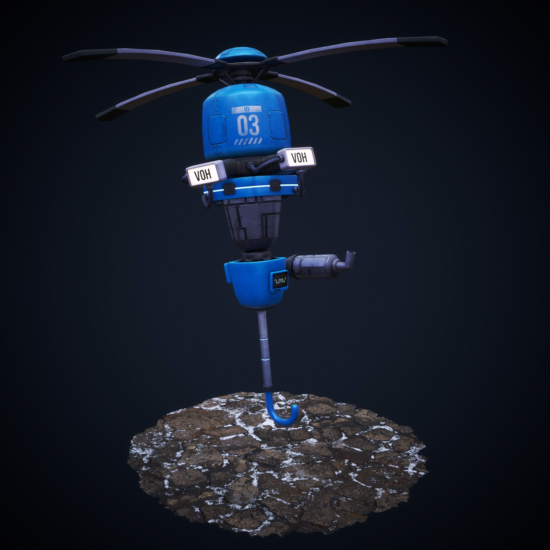 ArtStation - Copterbot
