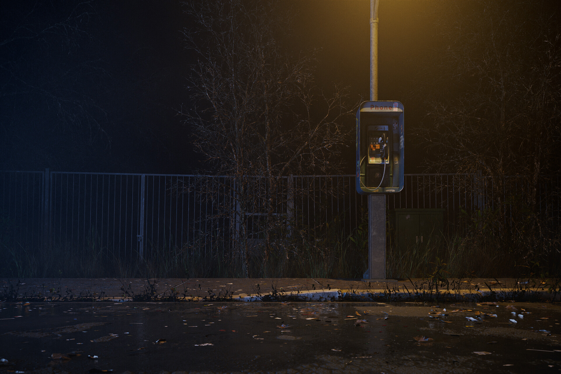 ArtStation - Midnight Payphone