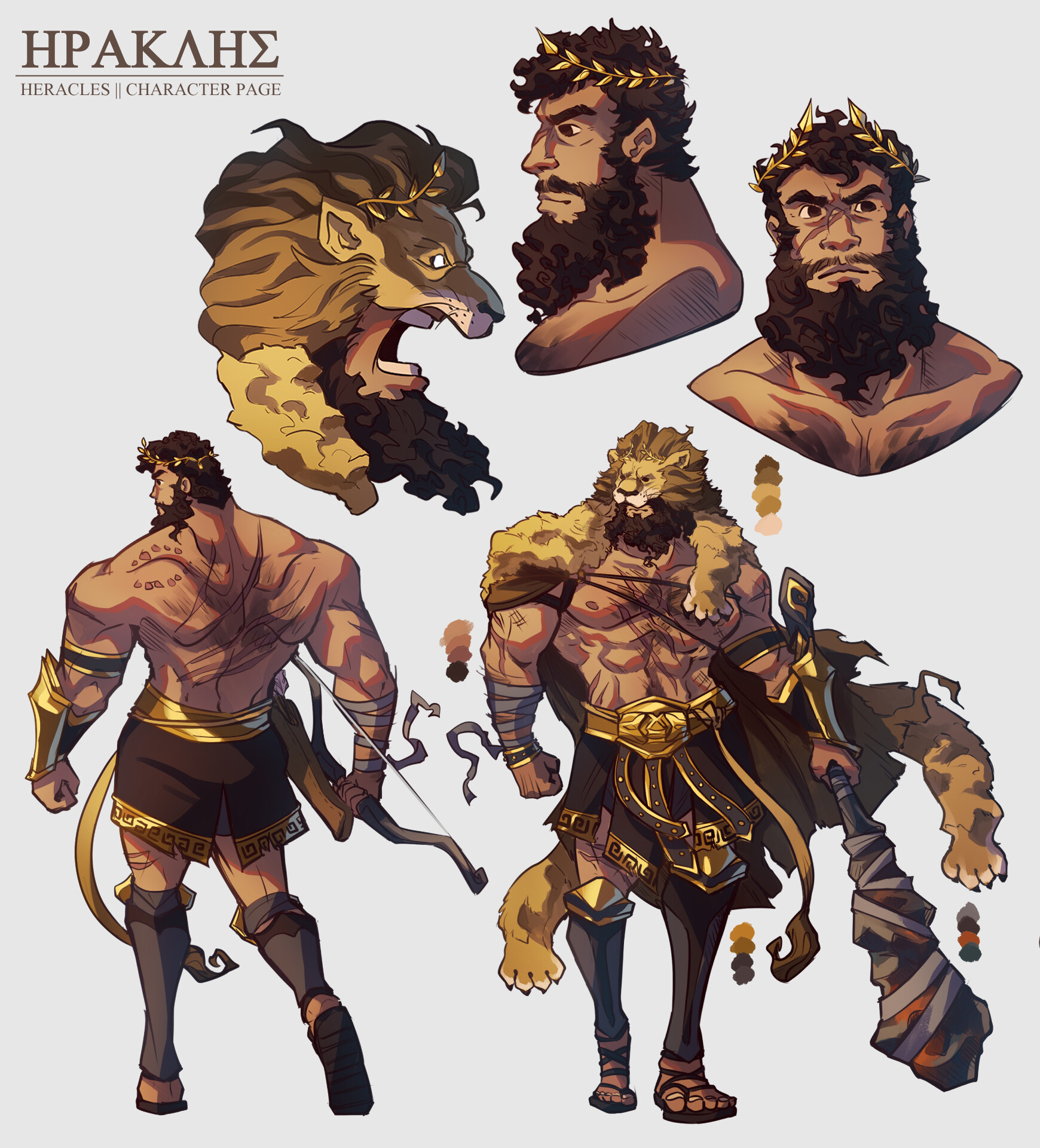 ArtStation - Heracles Art Challenge