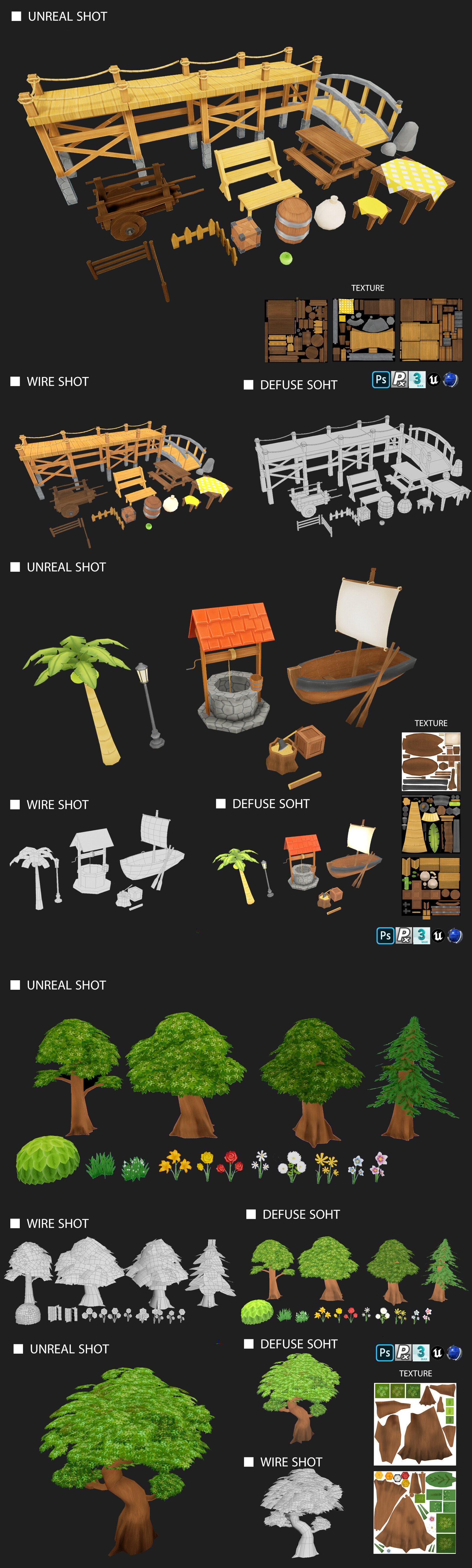 ArtStation - 3D Casual House&Objects