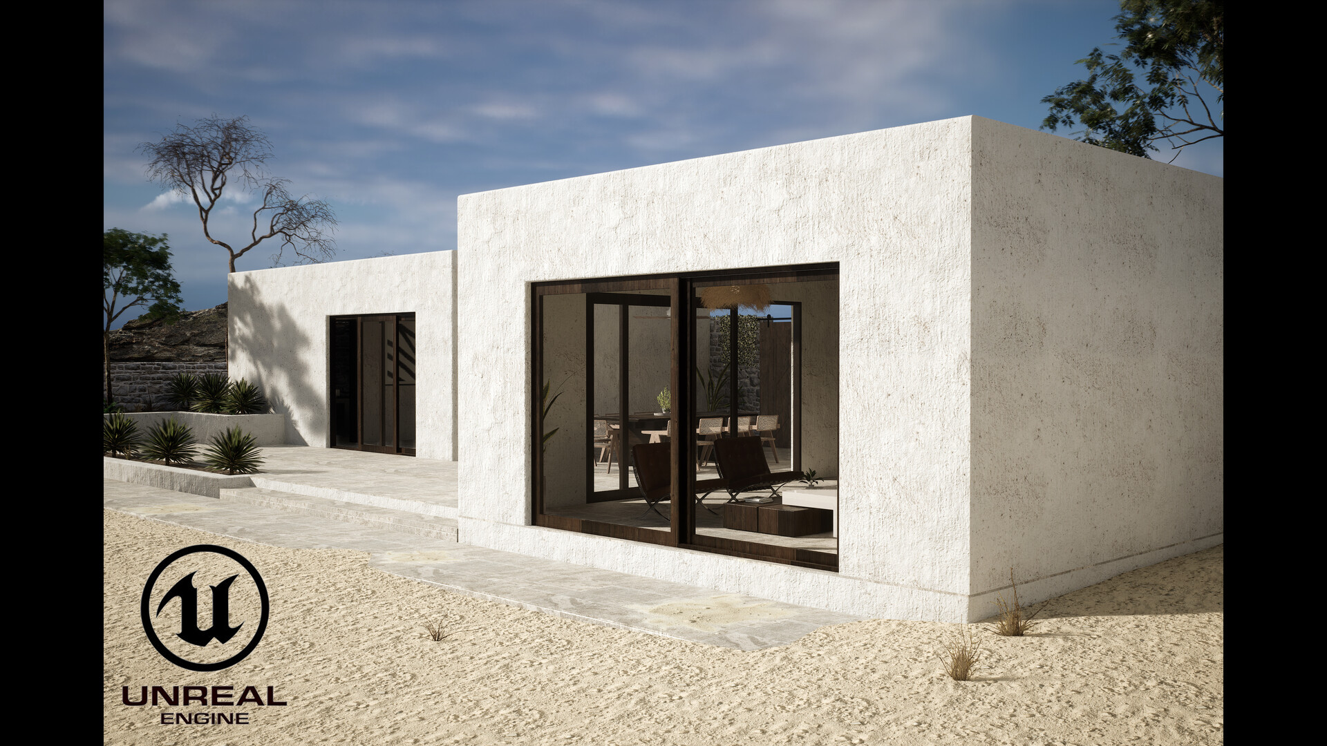 ArtStation - Unreal Engine 5 Beach House | Real-time Lumen Dynamic ...