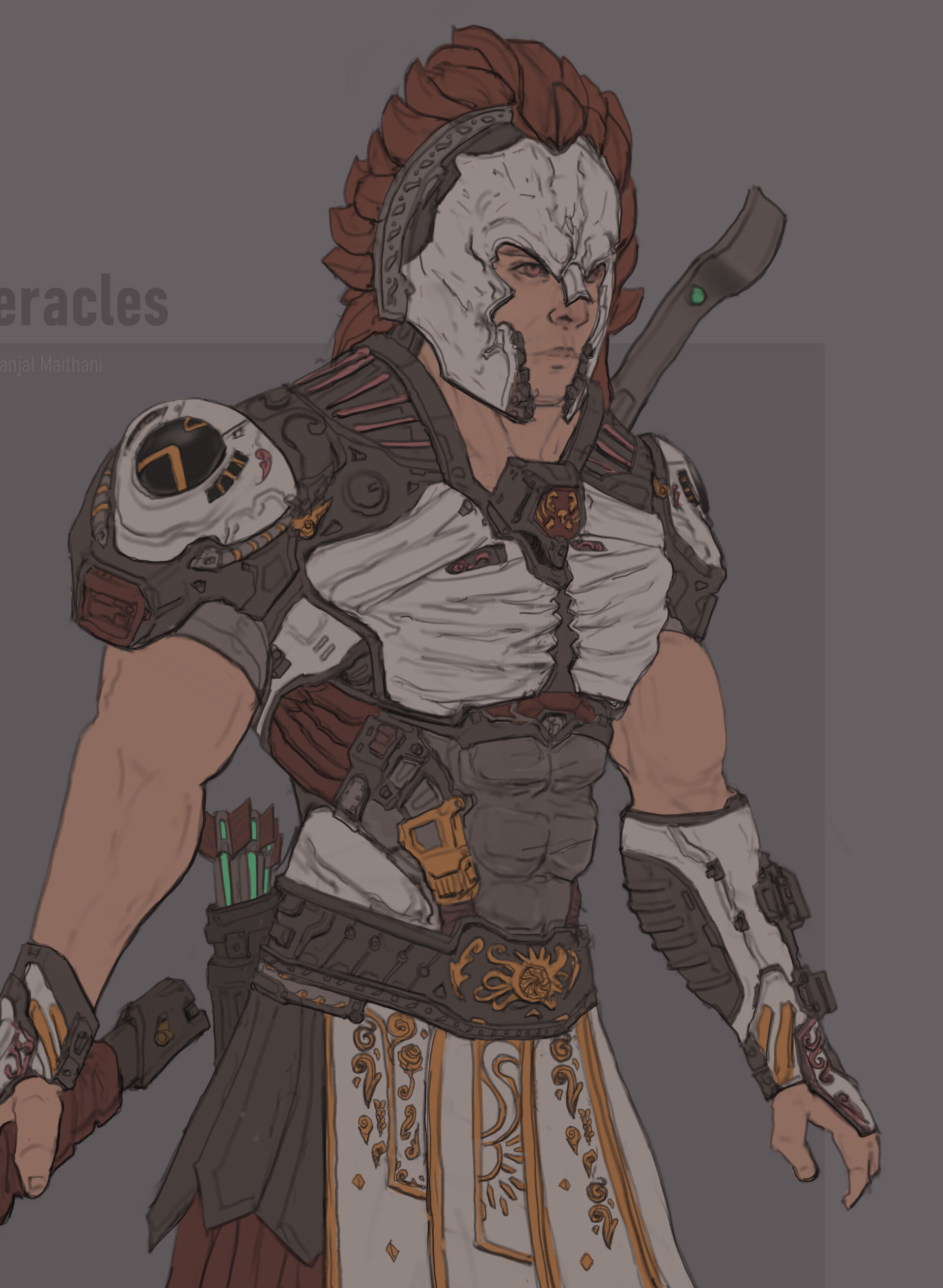 ArtStation - Heracles vs Geryon - New3dge Art Challenge 2022