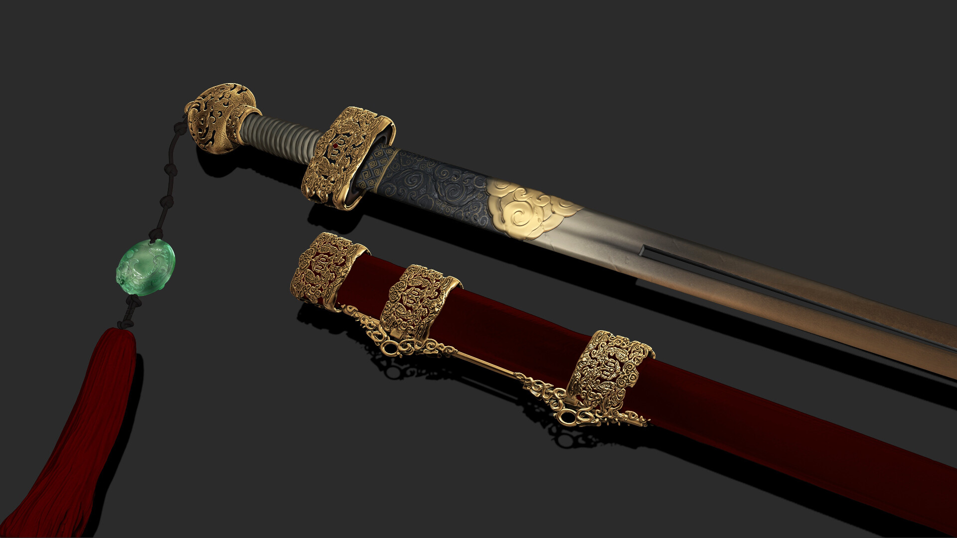 ArtStation - Chinese sword CHUYUN
