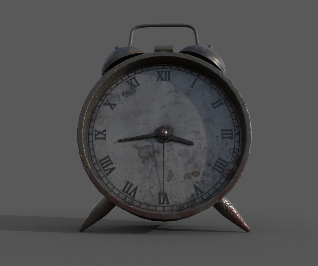 ArtStation - Alarm clock