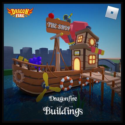 ArtStation - Buildings (Dragonfire)
