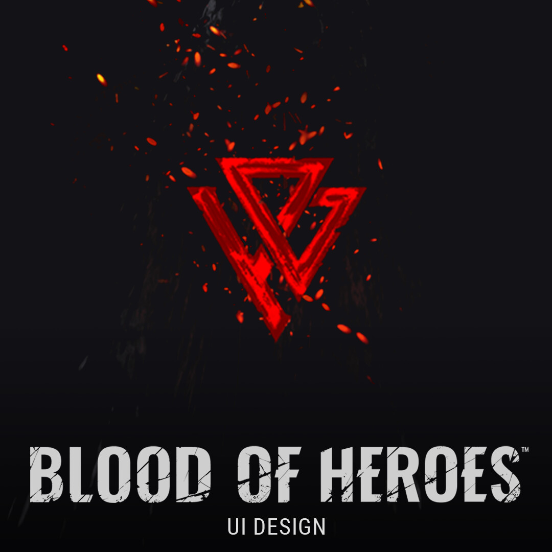 ArtStation - Spinners & loading screen. Blood of Heroes [ UI ]