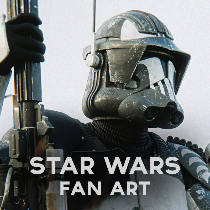 ArtStation - 104th Clone Battalion - Ghost