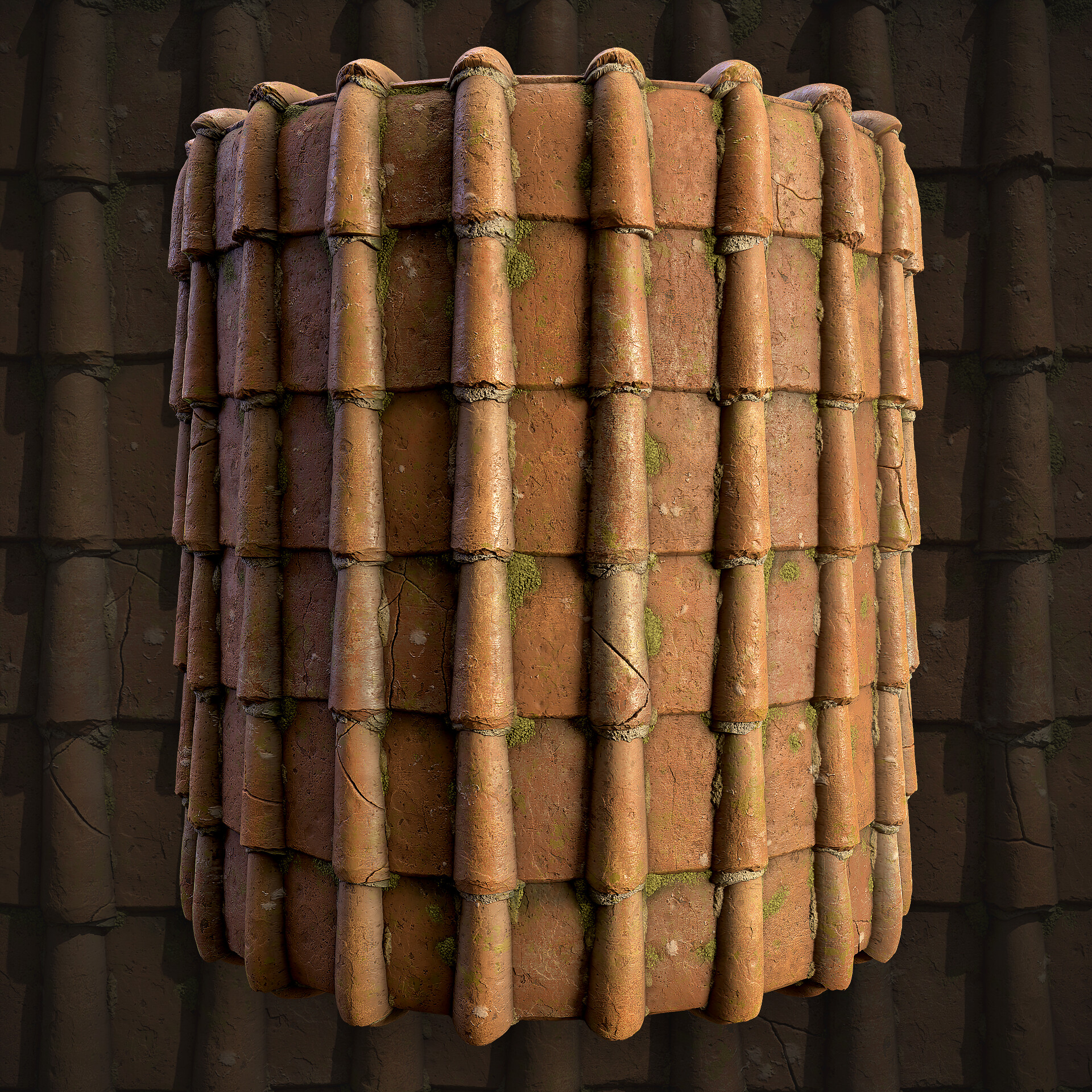 ArtStation - Roof Tiles