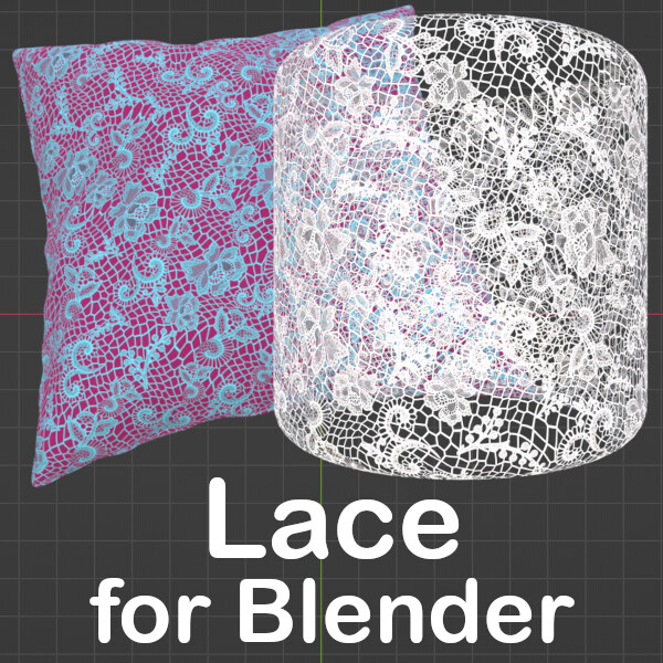 Fertuffo - Semi-procedural Lace Texture for Blender