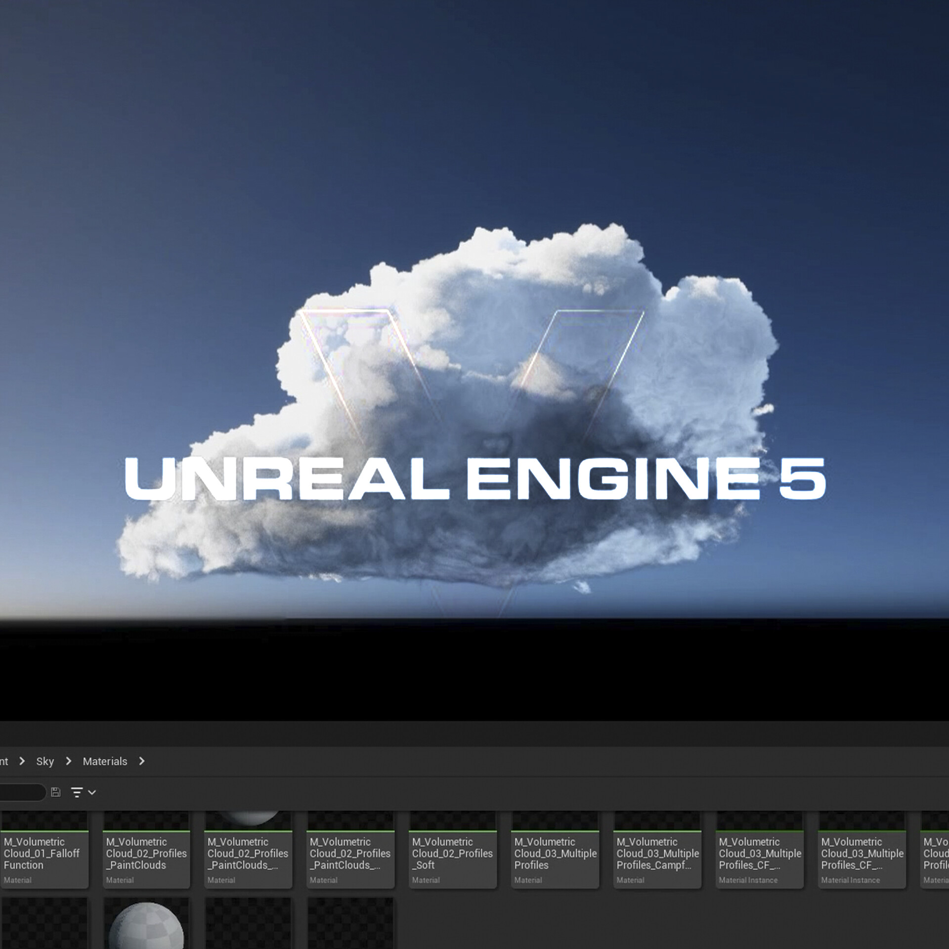 ArtStation - UE5 VDB Volumetric Cloud