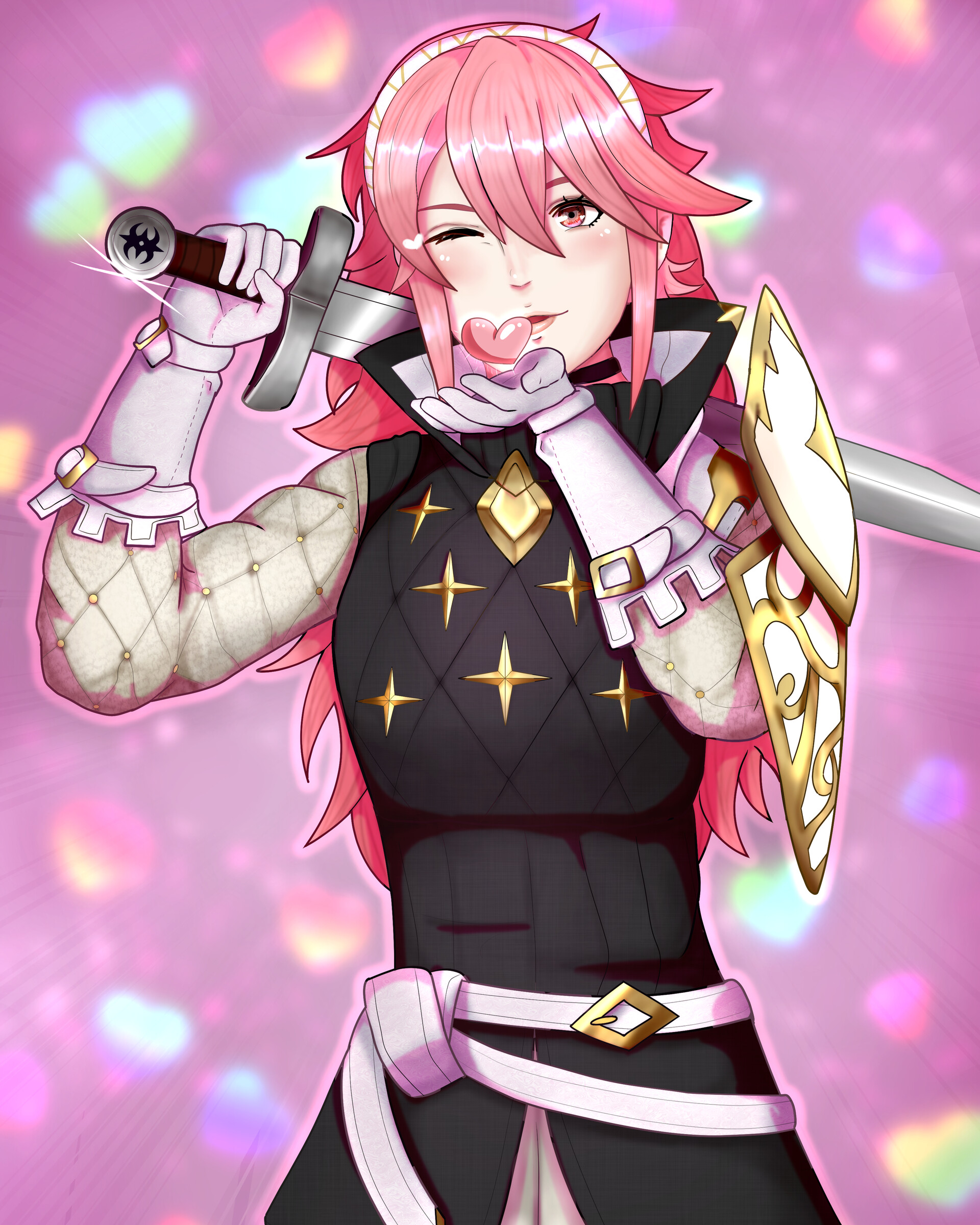 ArtStation - Soleil Fire Emblem