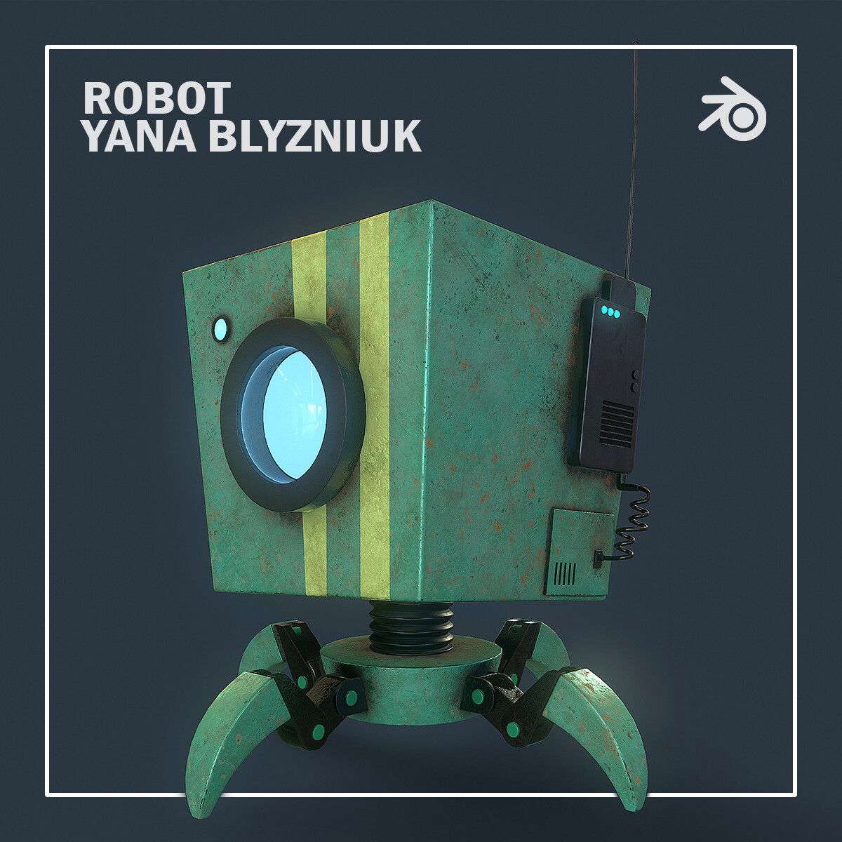 ArtStation - Robot | Concept: Yana Blyzniuk