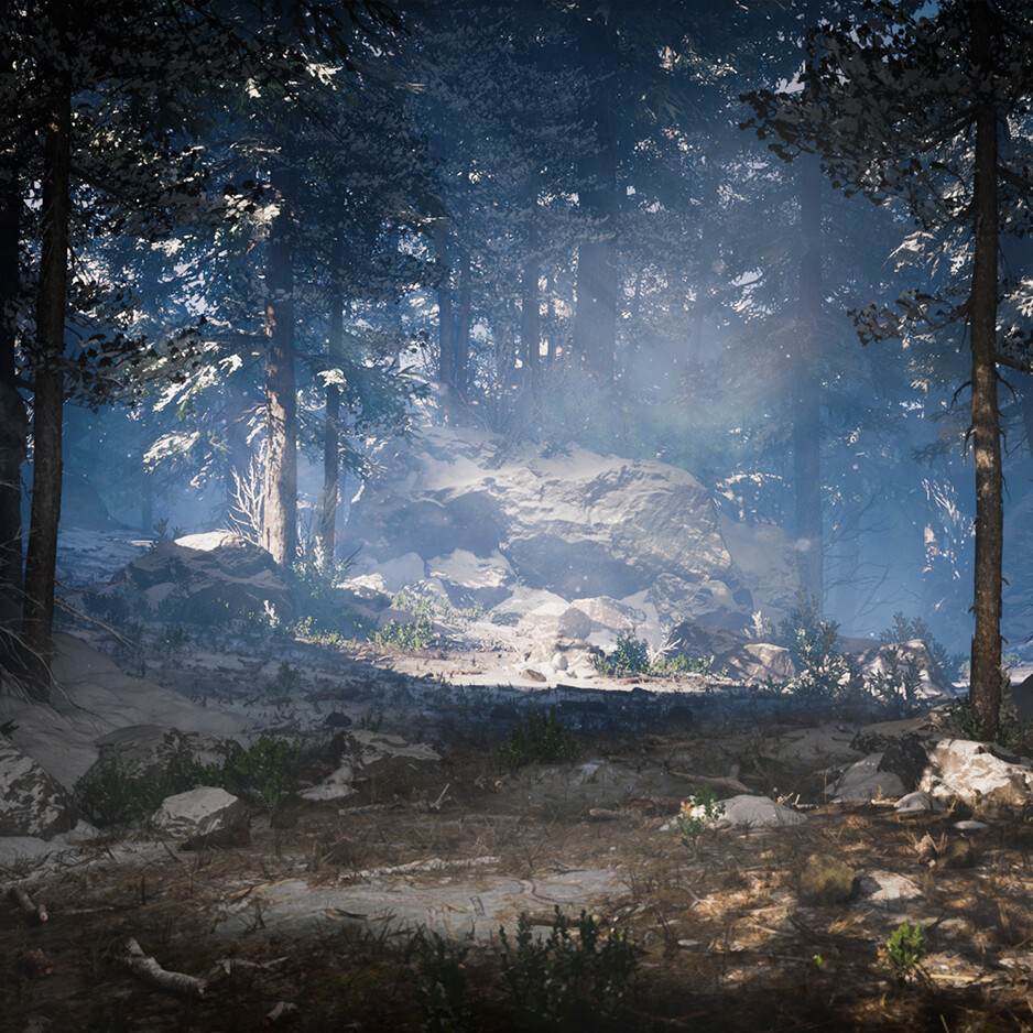 ArtStation - Arctic Glade