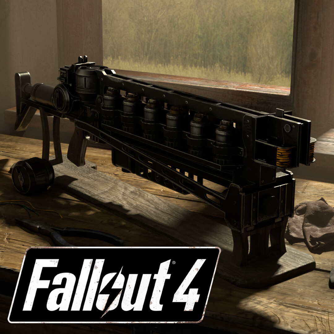 ArtStation - Gauss Rifle