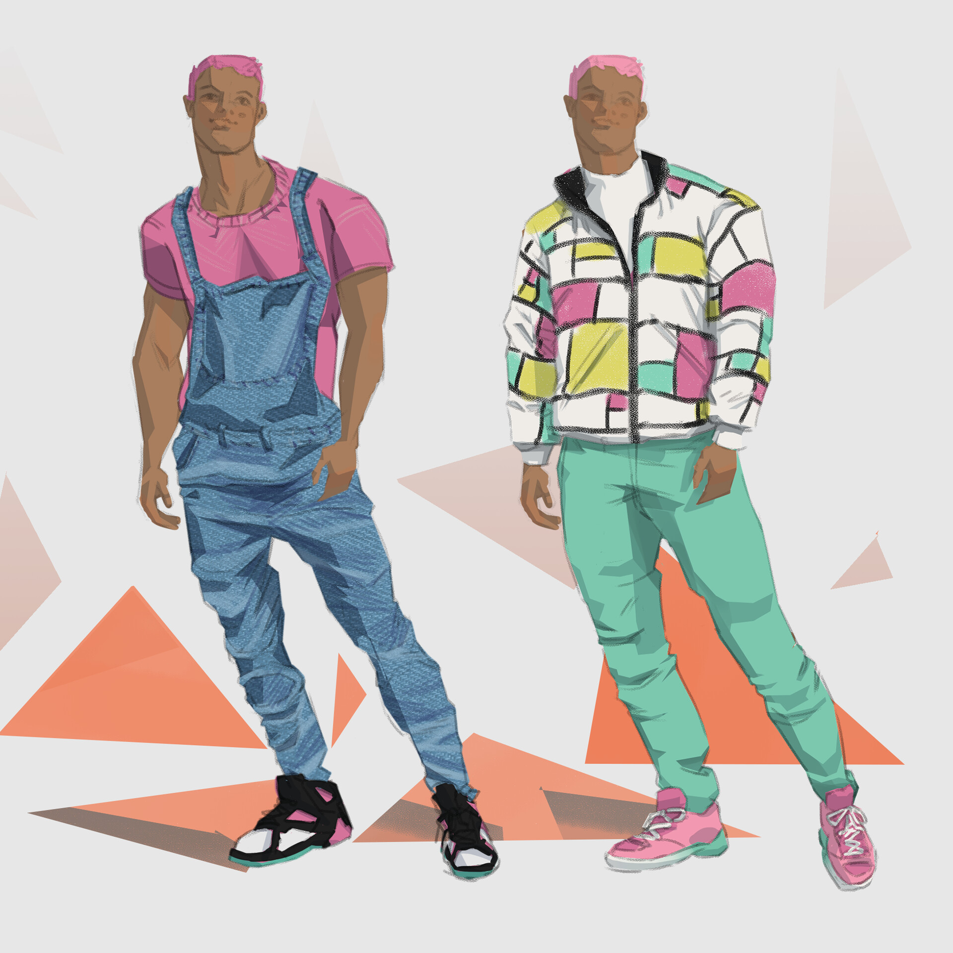 ArtStation - NPC's Fashion Design