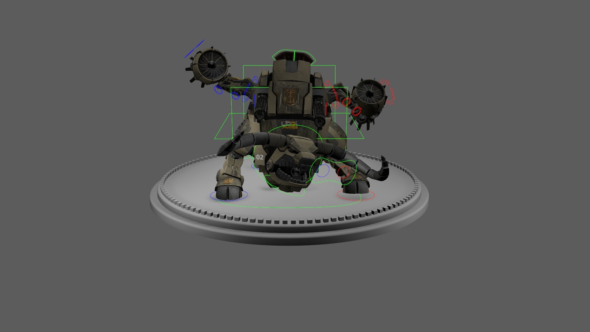 ArtStation - Uro Mecha Rig