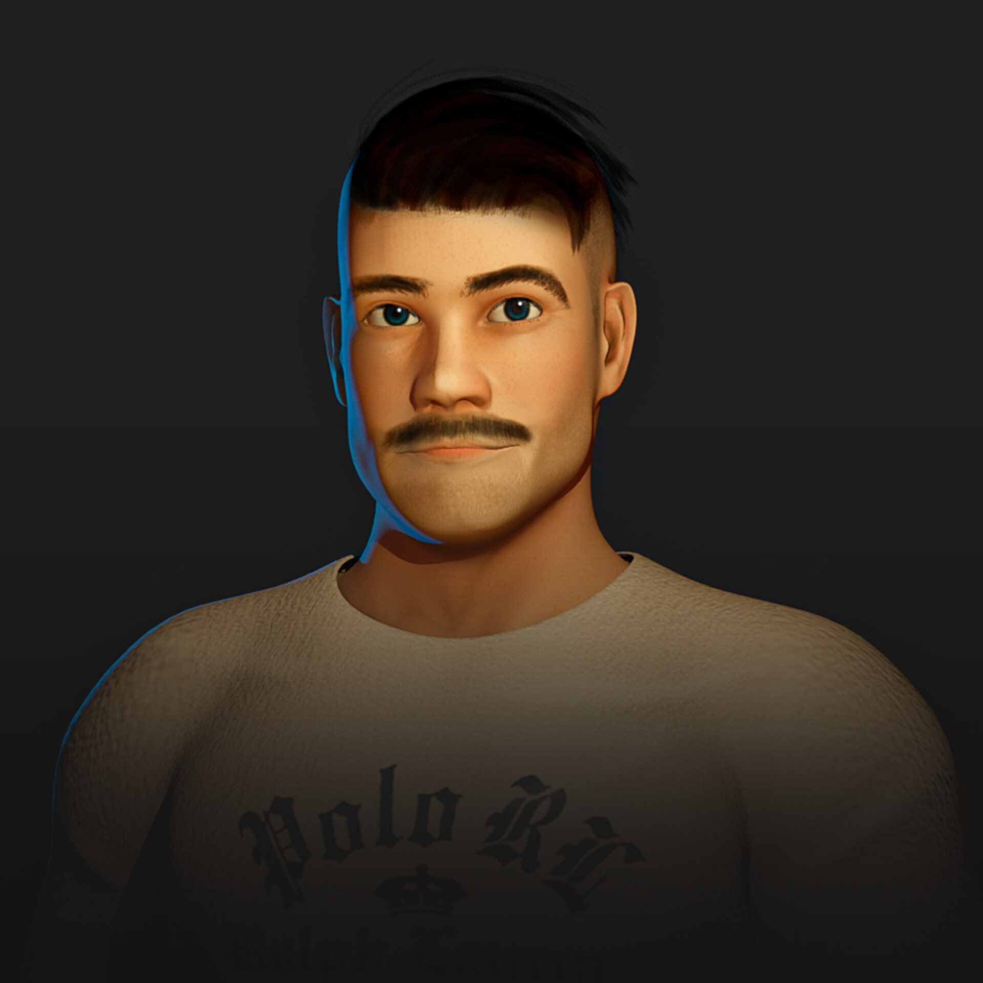 ArtStation - Semi-Stylized Male Character