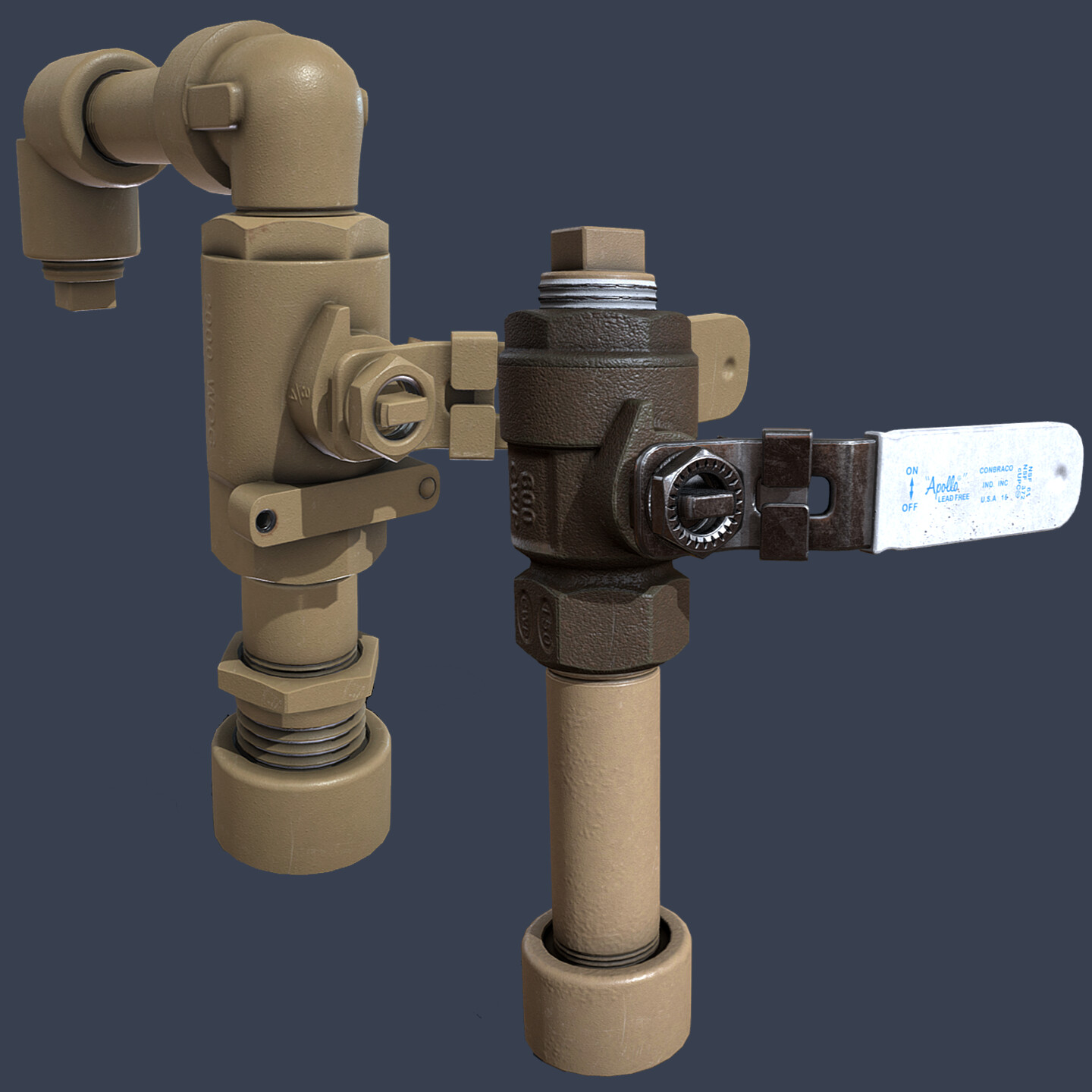 ArtStation - Pipe Vent Vavles