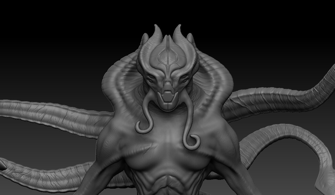 ArtStation - Creature Bust