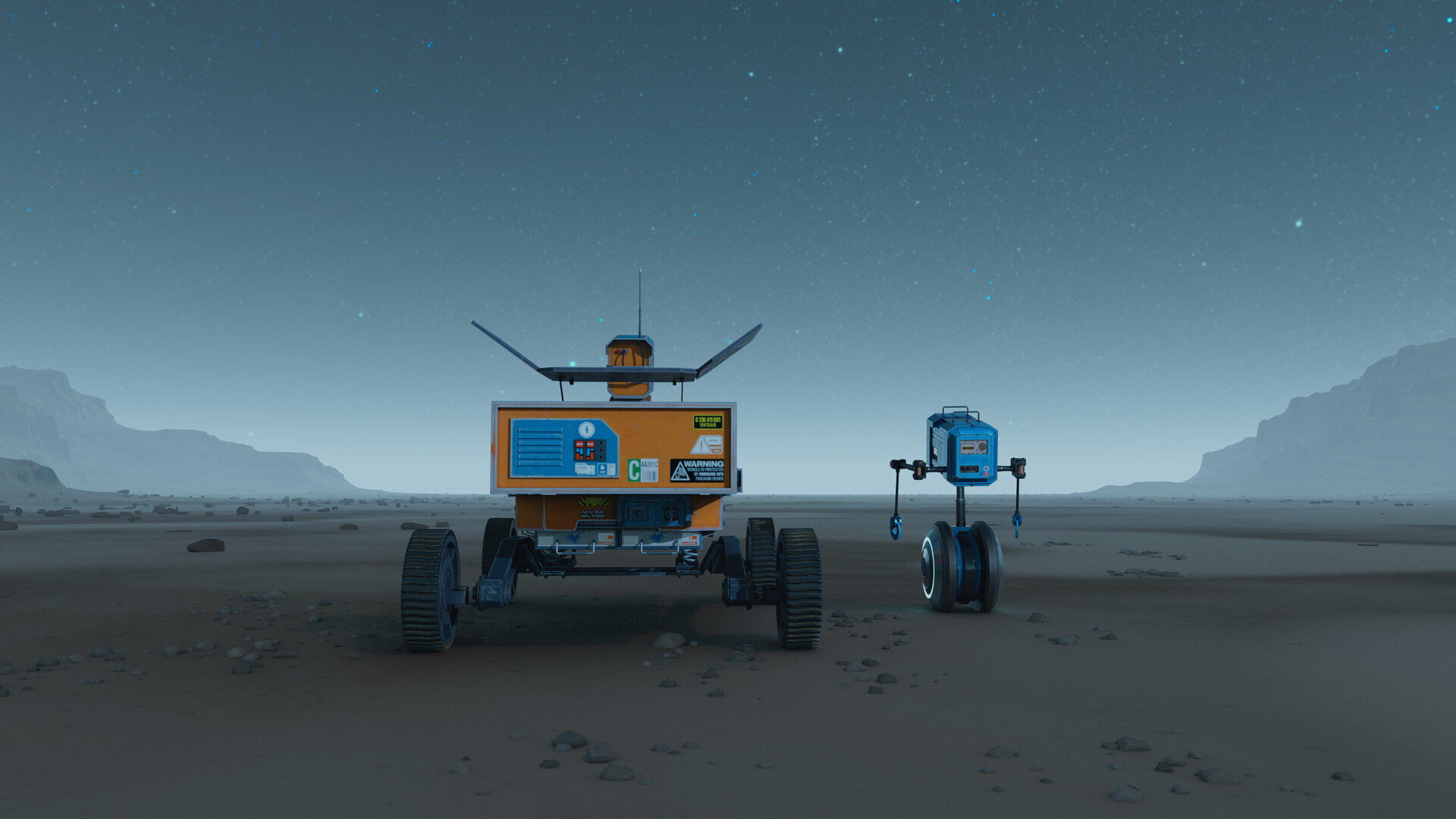 Tonmoy Baroi - Adwar (2022) - 3D Animated Sci-fi Short Film