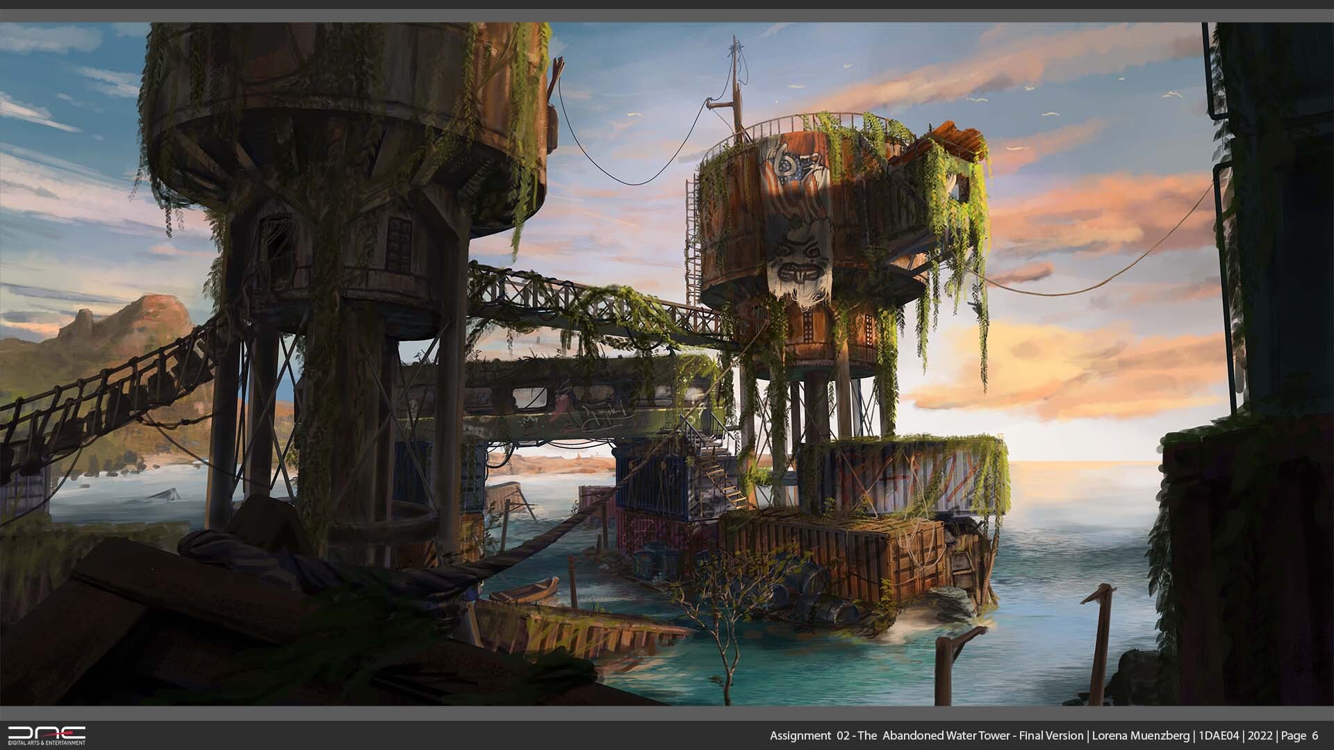 ArtStation - Water Tower Fortress