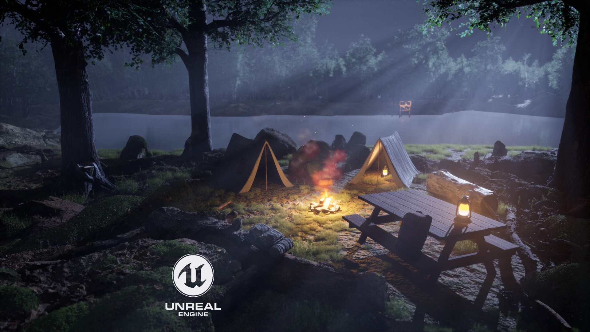 ArtStation - Campfire - Unreal Engine 5 - Lumen - Nanite
