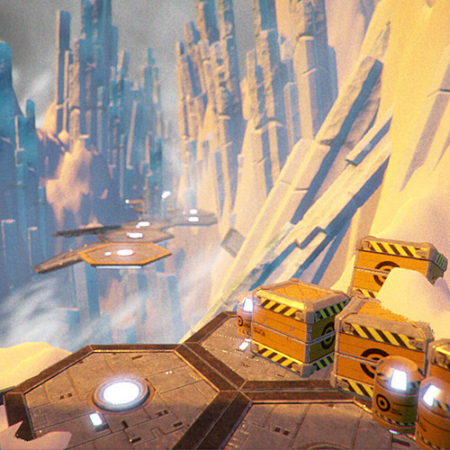 ArtStation - Sector 6 Game Environment