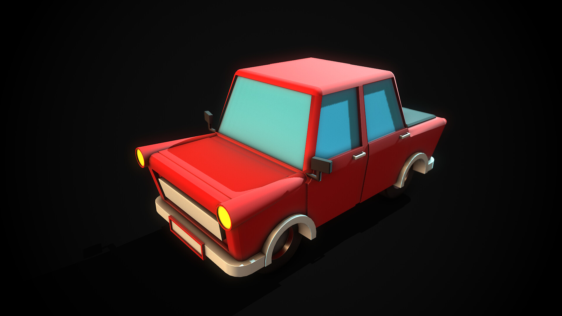 ArtStation - Stylized car concept