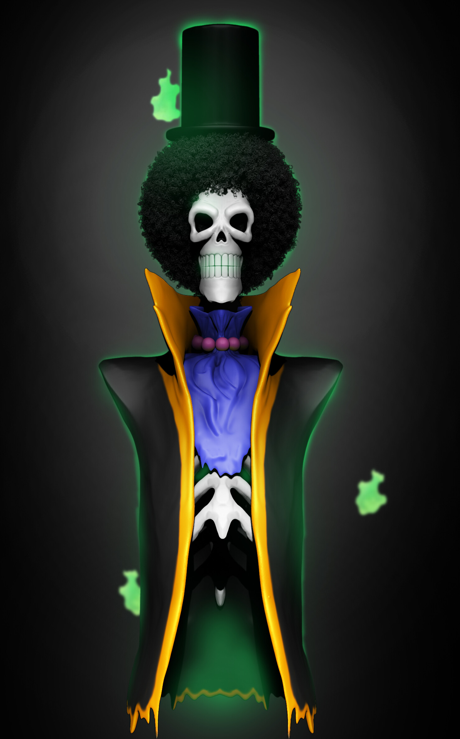 ArtStation - Brook - One Piece (Fan made)