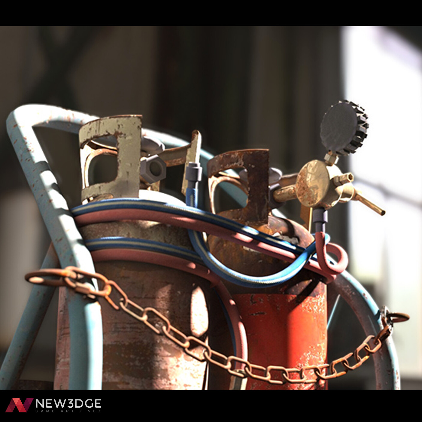 ArtStation - Welding Cart