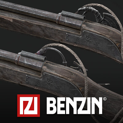 ArtStation - Medieval arquebus