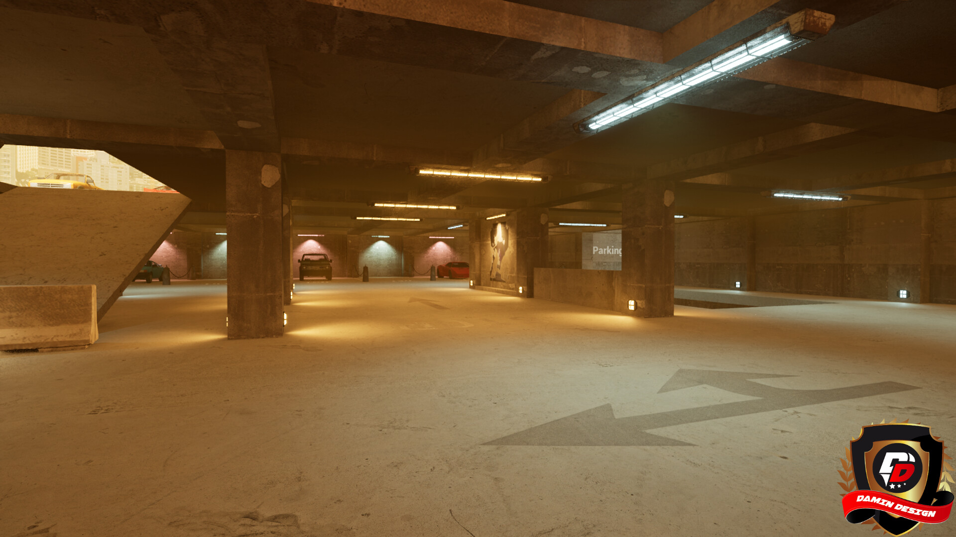 ArtStation - Unreal Engine 5 Parking Space