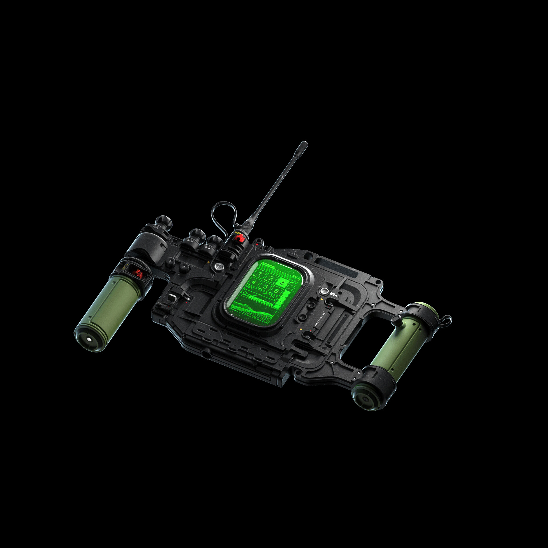 ArtStation - BB-L Radio - Design by: Cane T