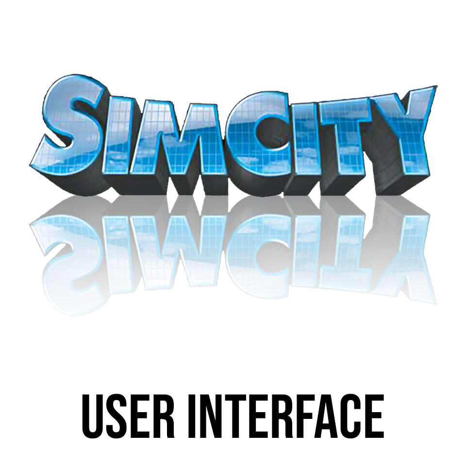ArtStation - SimCity iPhone (2008) UI/UX